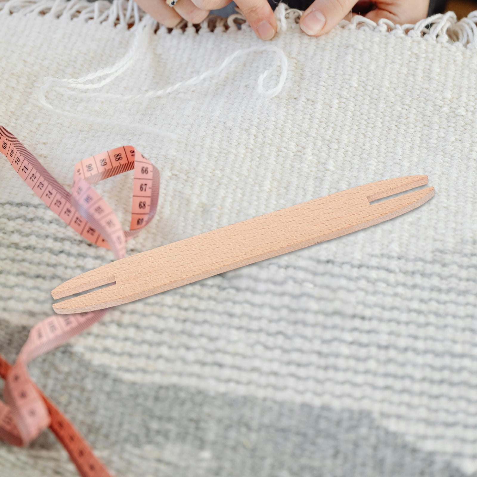 BESTYASH 4Pcs Knitting Accessories Wood Shuttle for Experienced ...