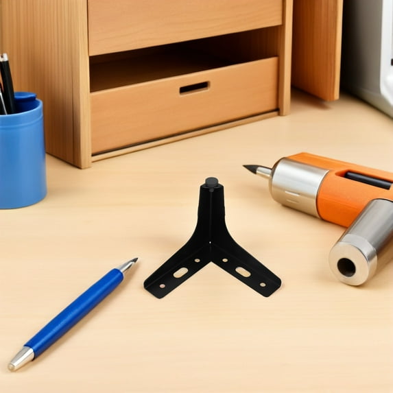 BESTYASH 4Pcs Modern Triangle Metal Cabinet Feet for Wardrobe Dresser ...