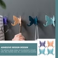 BESTYASH 4Pcs Shaped Hanger with Suction Cup Adhesive for Smooth ...