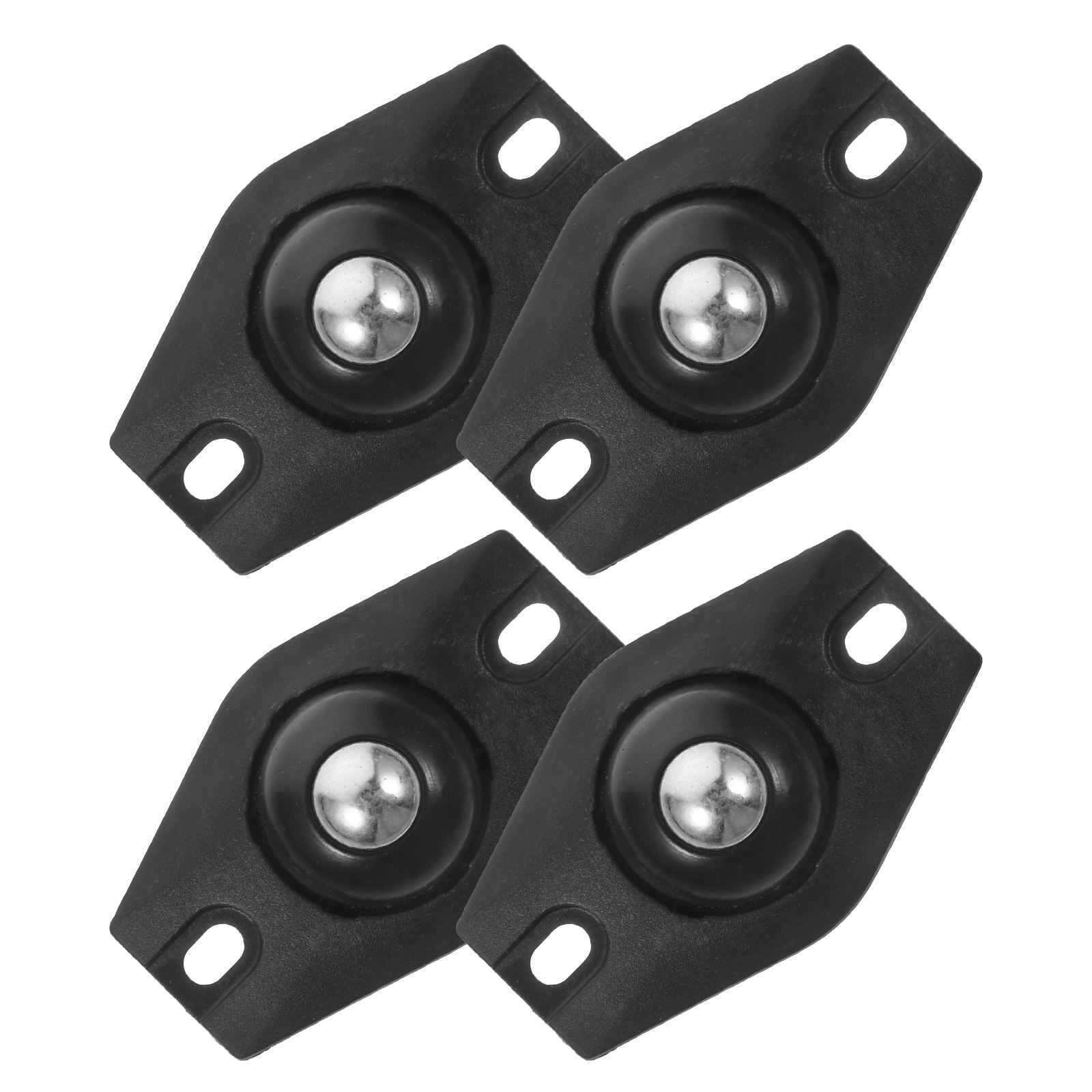 BESTYASH 4Pcs Small Adhesive Caster Wheels Universal Pulley Swivel for ...