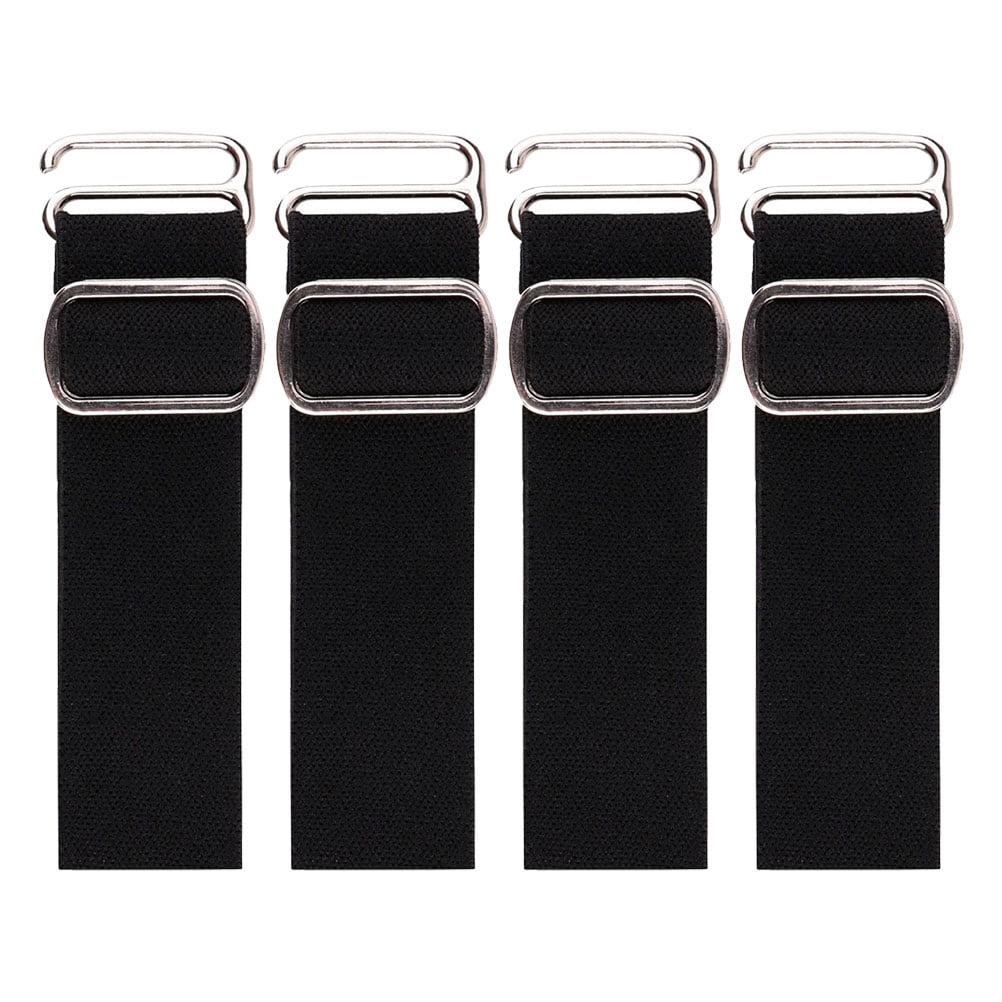 BESTYASH 4Pcs Black Hat Extender Snapback Strap Adjustable Band for ...