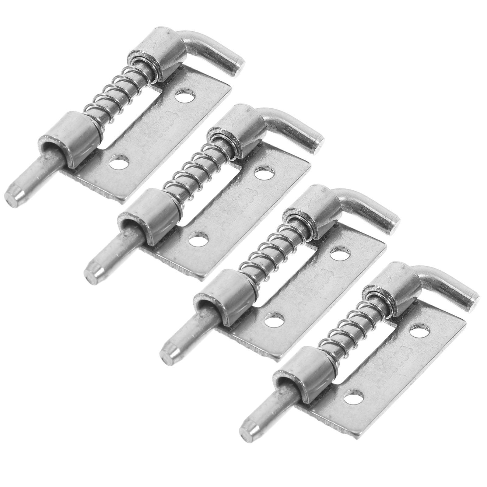 BESTYASH 4Pcs Stainless Steel Spring Bolt Latch Hardware for Cabinet ...