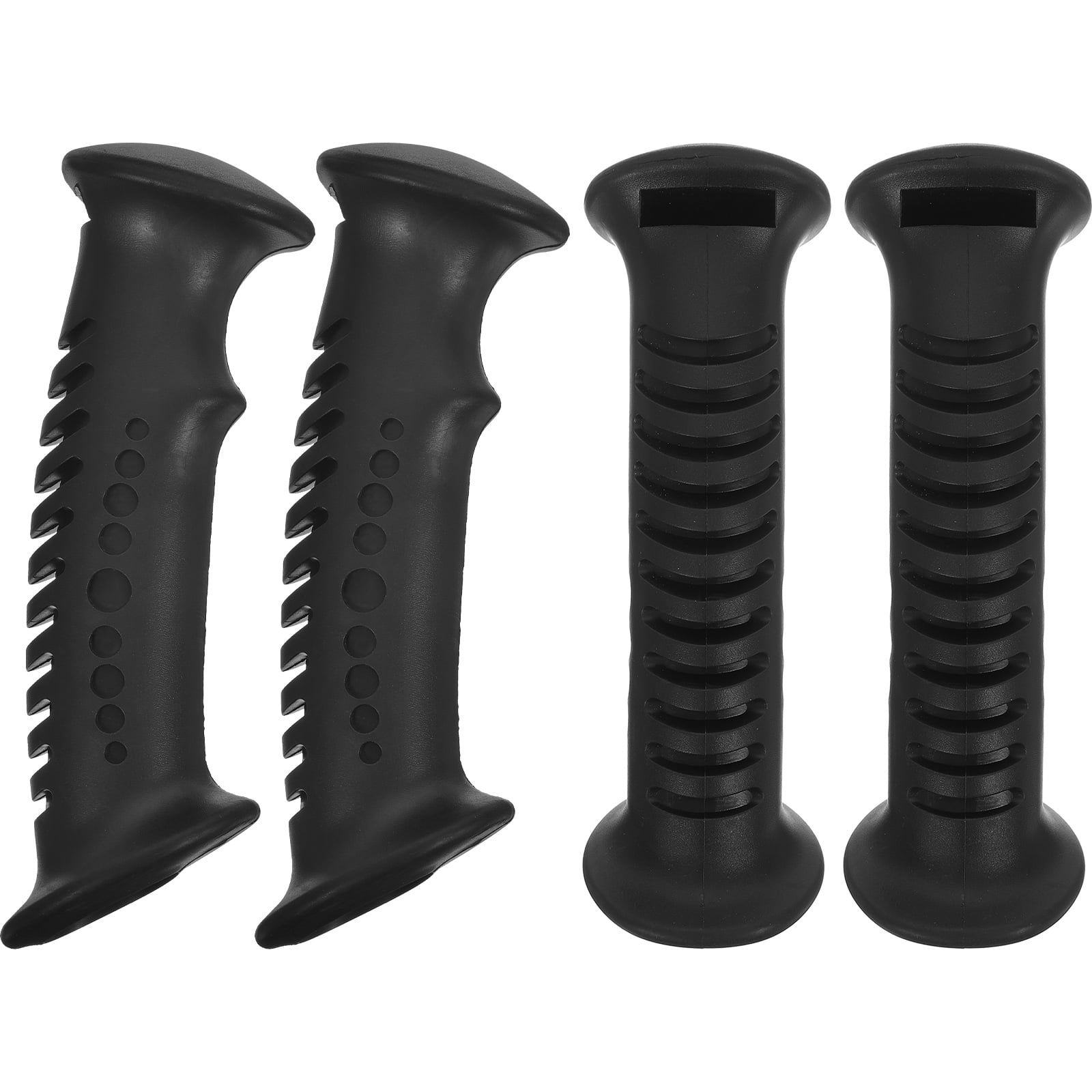 BESTYASH 4Pcs Sturdy Black Hiking Stick Handle Replacement Lightweight ...