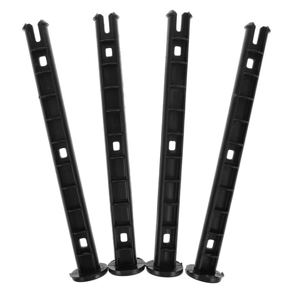 BESTYASH 4Pcs Trash Can Lid Secure Pins Plastic Locks for Outdoor ...