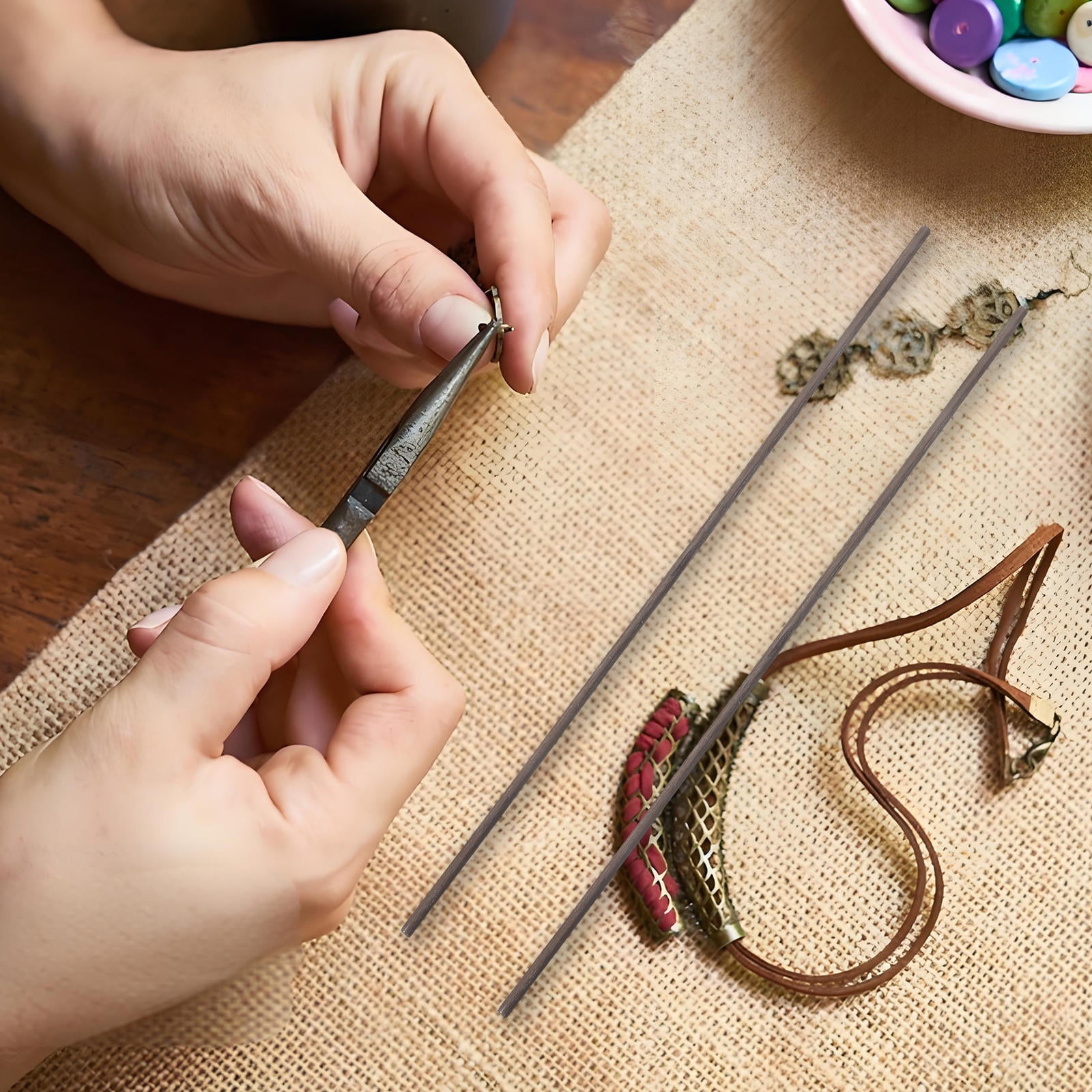 BESTYASH 4Pcs Tungsten Wire High Temperature Resistant Metal Coil for ...