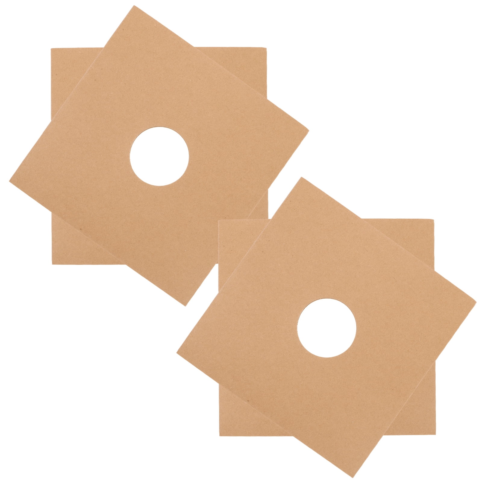 BESTYASH 4Pcs Vinyl Record Jackets Kraft Paper with Ventilated Design ...