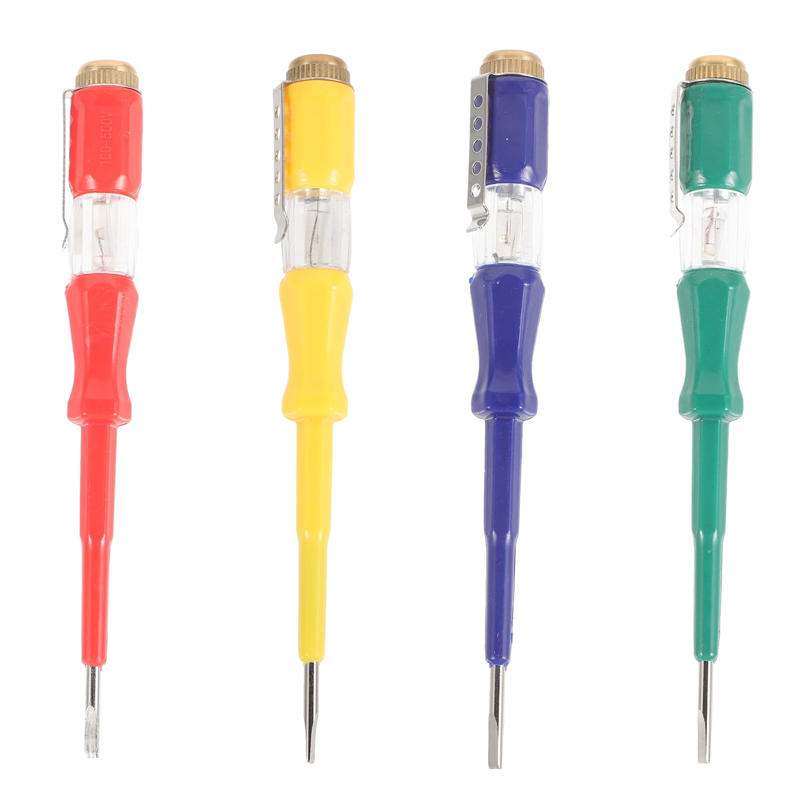 BESTYASH 4Pcs Wire Tester Electrical Tool with Slotted Screwdriver for ...