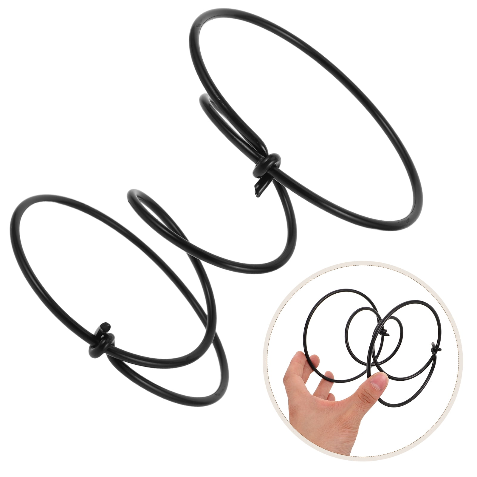 BESTYASH 4pcs Black Steel Sofa Spring Clips For Replacement Recliner ...