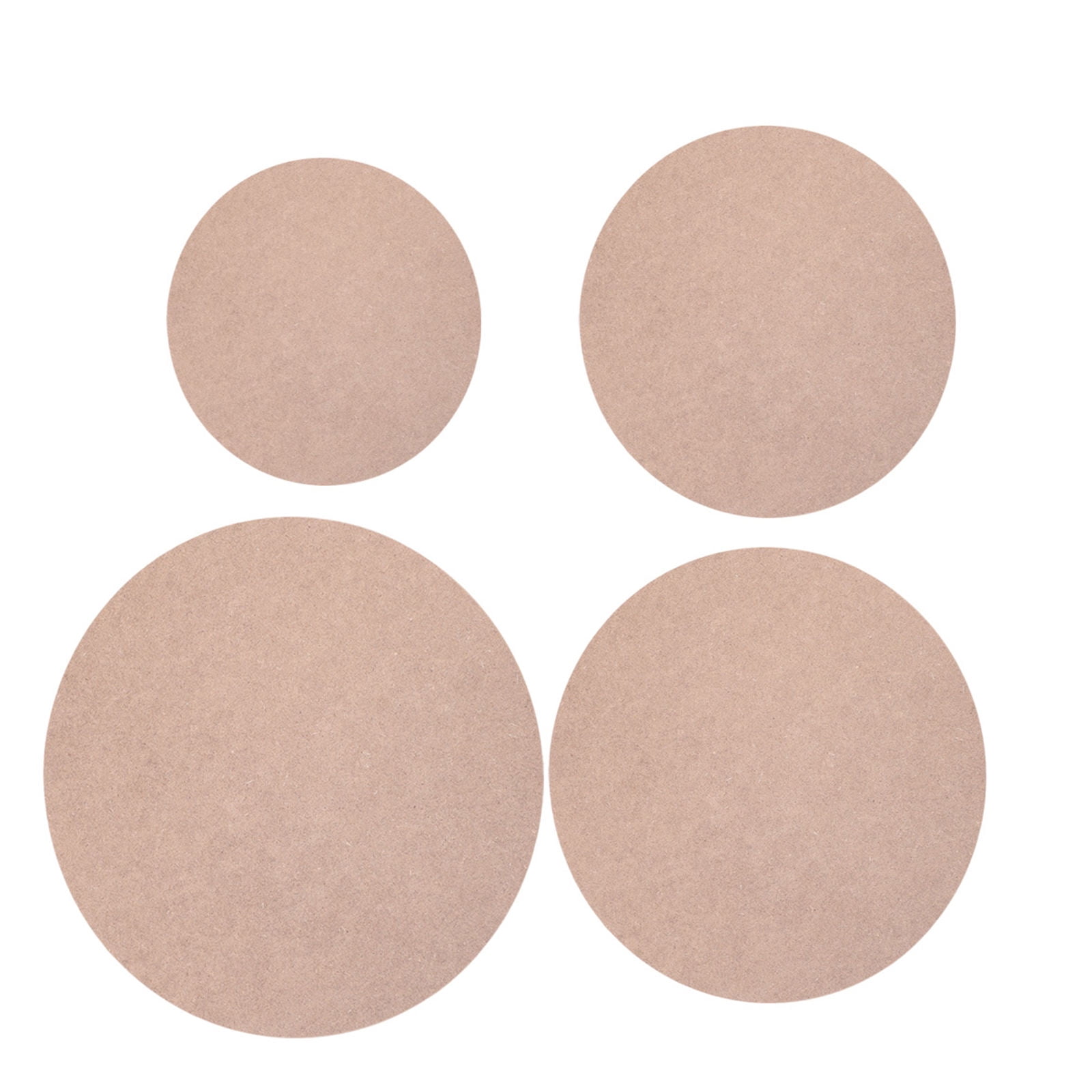 BESTYASH 4pcs Clay Drying Board Pottery Bat Wood Base Light Brown for ...
