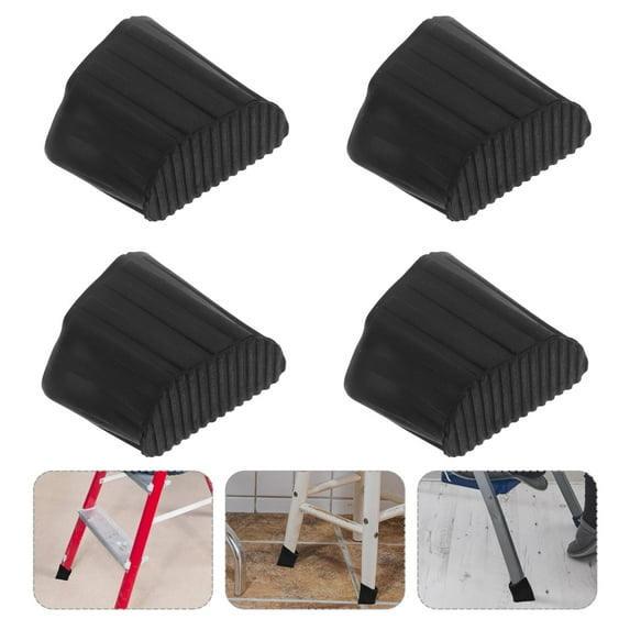 BESTYASH 4pcs Ladder Feet Replacement Rubber Pads For Enhanced ...
