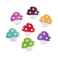 BESTYASH 50Pcs Assorted Color Wood Buttons 2 Holes for Sewing Clothing ...