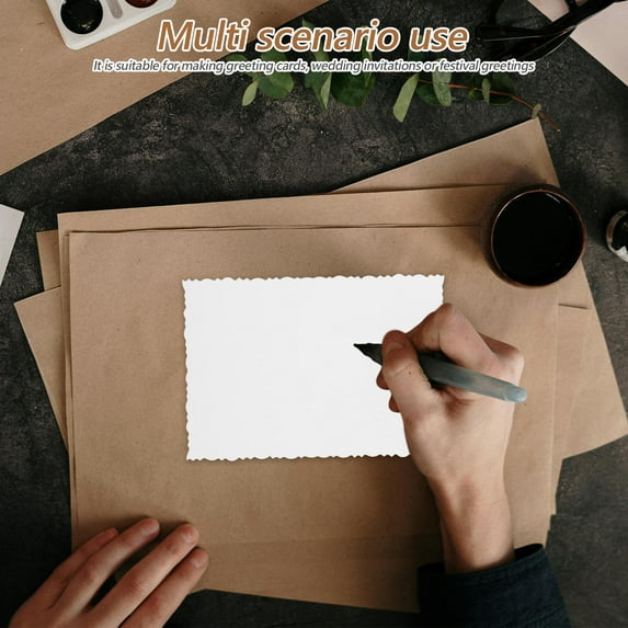 BESTYASH 50Pcs Blank Postcards for Printing Durable White Paper for ...