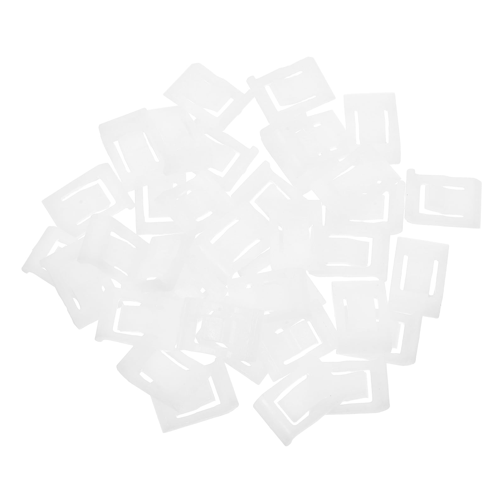 BESTYASH 50Pcs Cabinet Door Hinge Limiter White Plastic Angle ...
