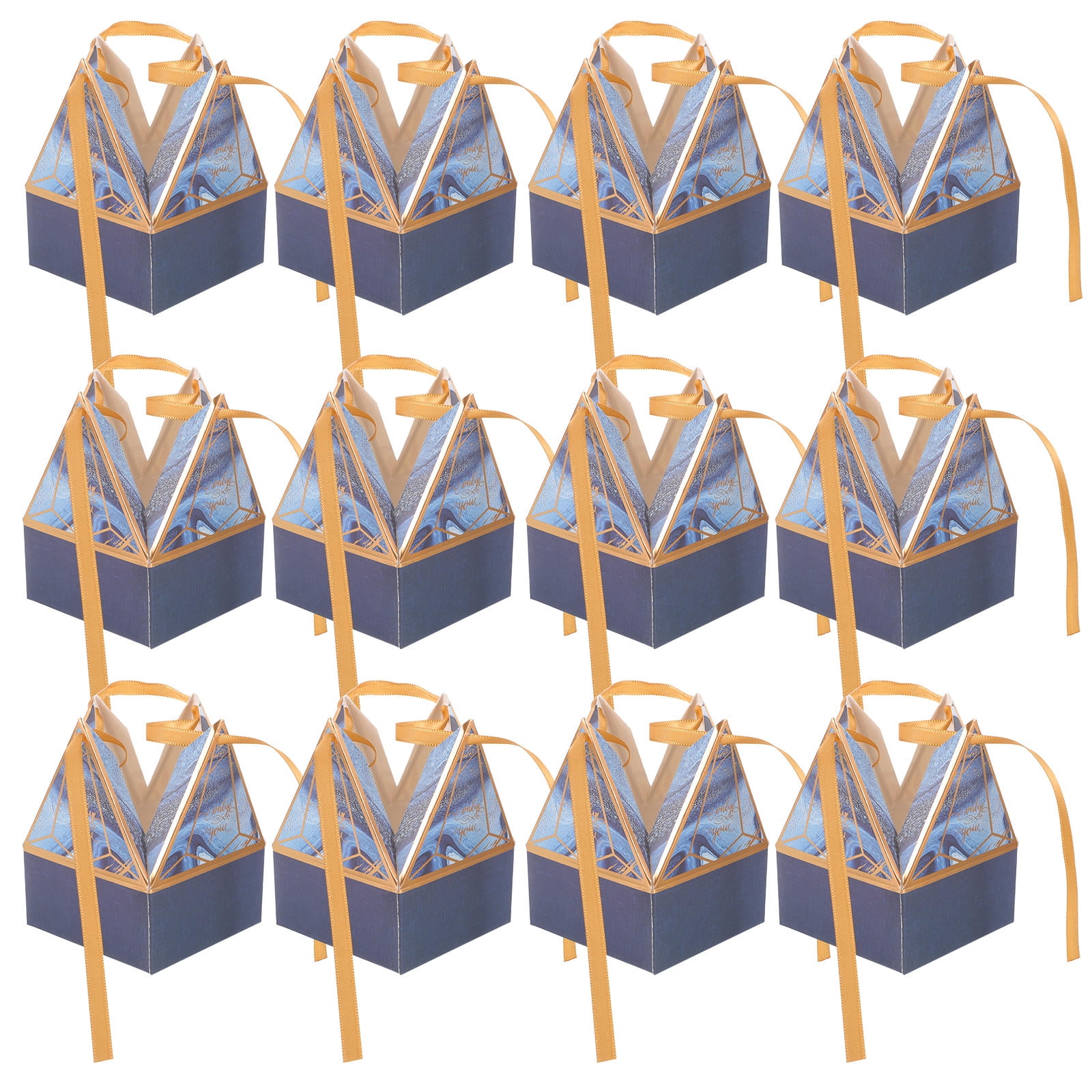 BESTYASH 50Pcs Decorative Sugar Cookie Boxes Paper Present Wrapping Box with Handle - Walmart.com