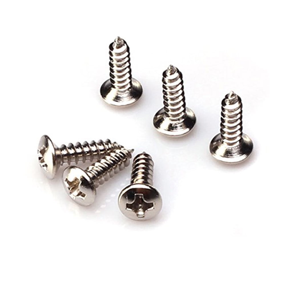 BESTYASH 50Pcs Guitar Pickup Screws For Pickguard Maintenance Tasks ...