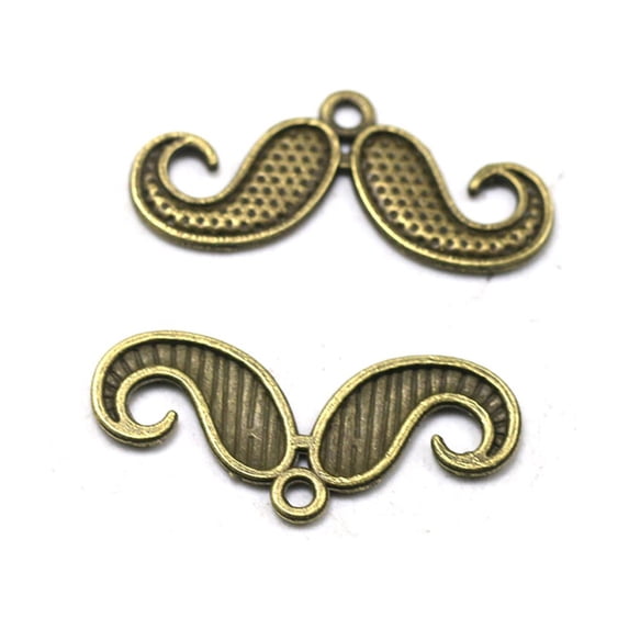 BESTYASH 50Pcs Light Brown Alloy Pendant Charm Set for Jewelry Making ...