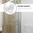 BESTYASH 50Pcs Transparent Vinyl Shower Door Handle Washers Sealing ...