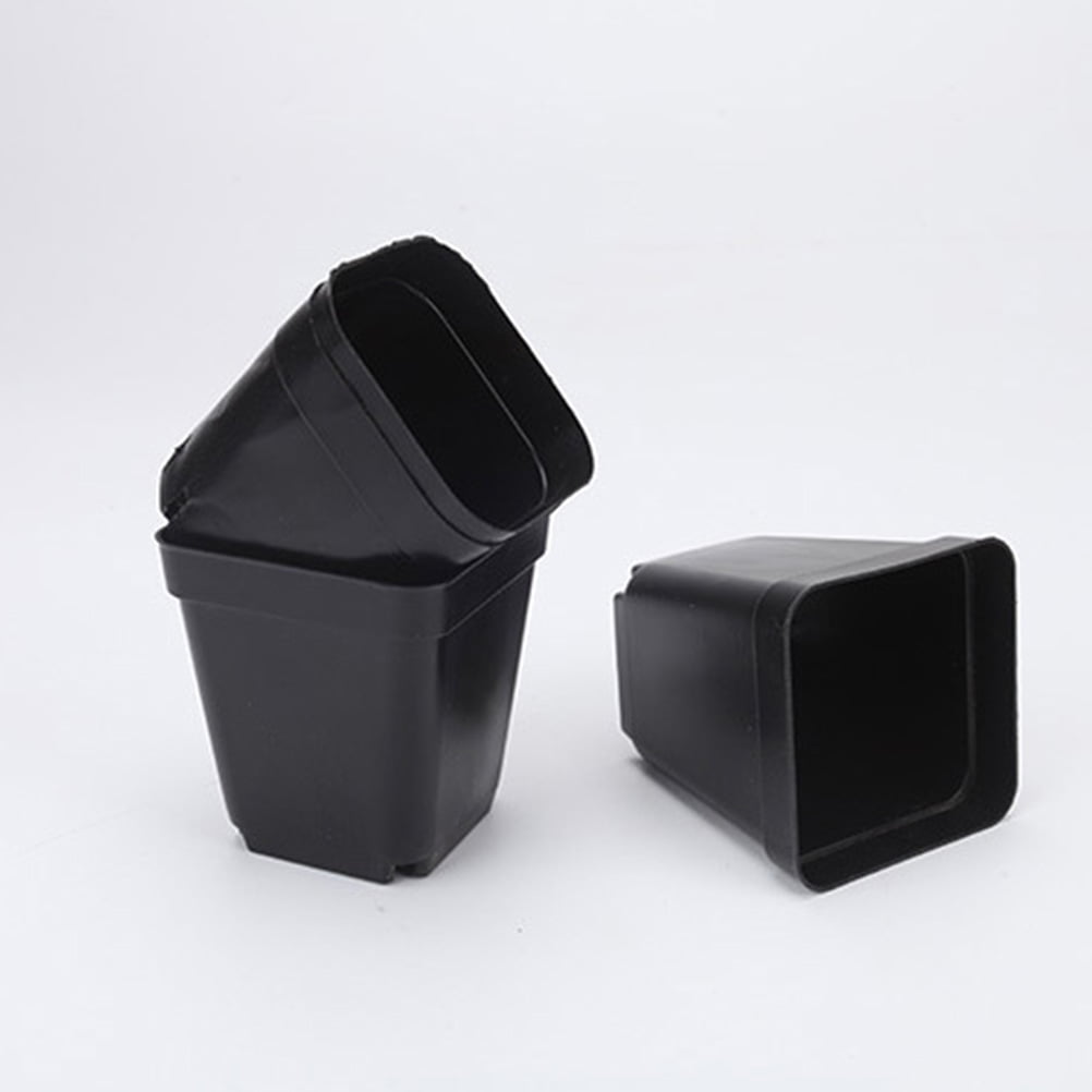 BESTYASH 50pcs Flower Pots Plastic Nursery Pot Decorative Item for Home ...