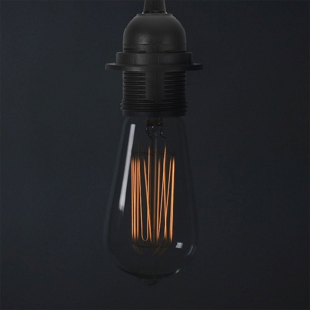 BESTYASH 5-Pack Pendant Lamp Holders with PE Retro Design, and Lighting ...