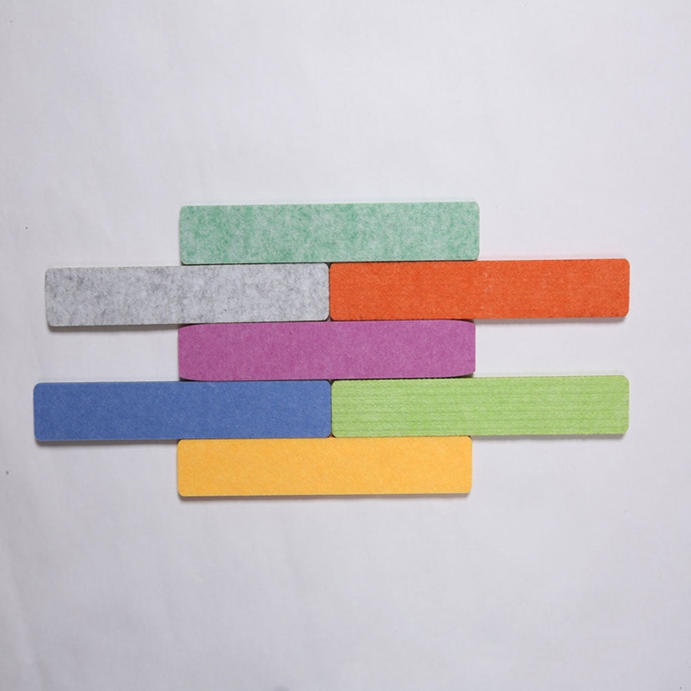 BESTYASH 5Pcs Felt Strips Bulletin Board Borders Assorted Color for ...
