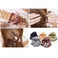 BESTYASH 5Pcs Hair Clamps Acrylic Material Assorted Color Clips Secure ...