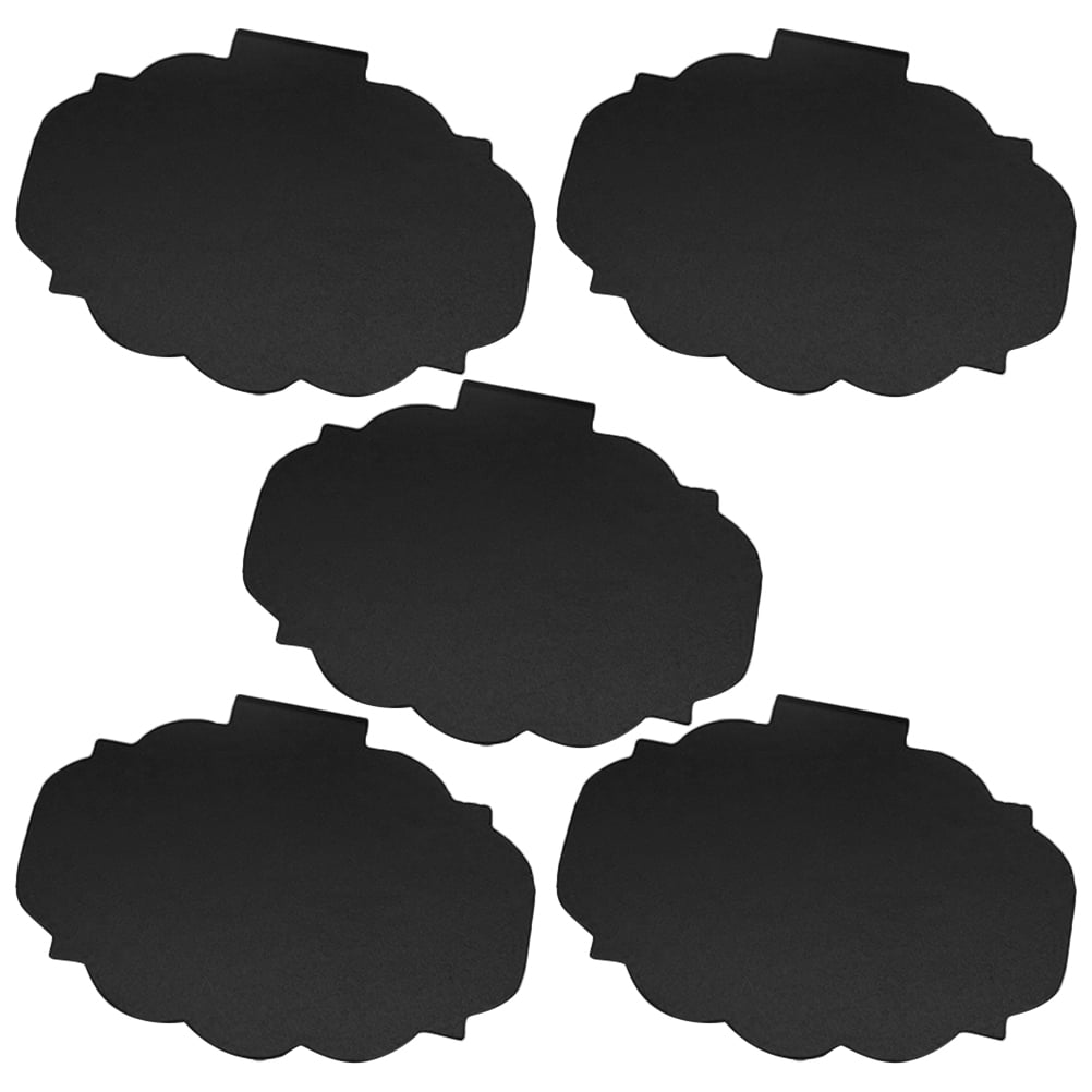 BESTYASH 5Pcs Plastic Blackboard Clip on for Basket Storage Bin Labels ...