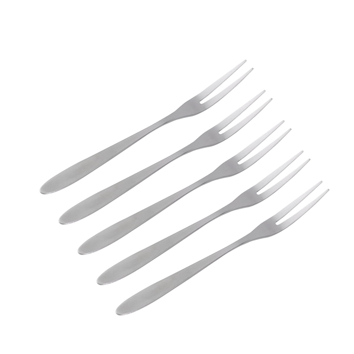 BESTYASH 5Pcs Serving Fork for Kitchen Everyday Dining in Silver Color ...