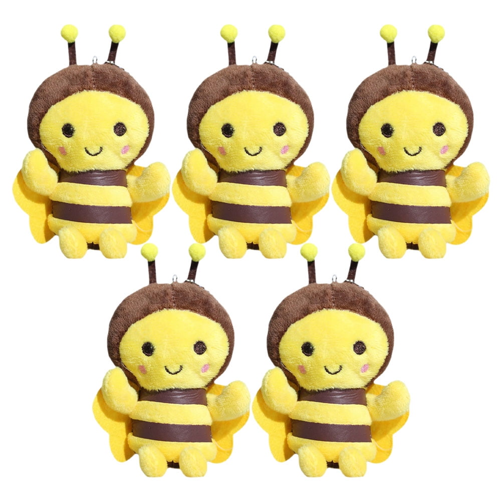 BESTYASH 5pcs Bee Figure Plush Keychain Multi Bag Charm For Adults ...