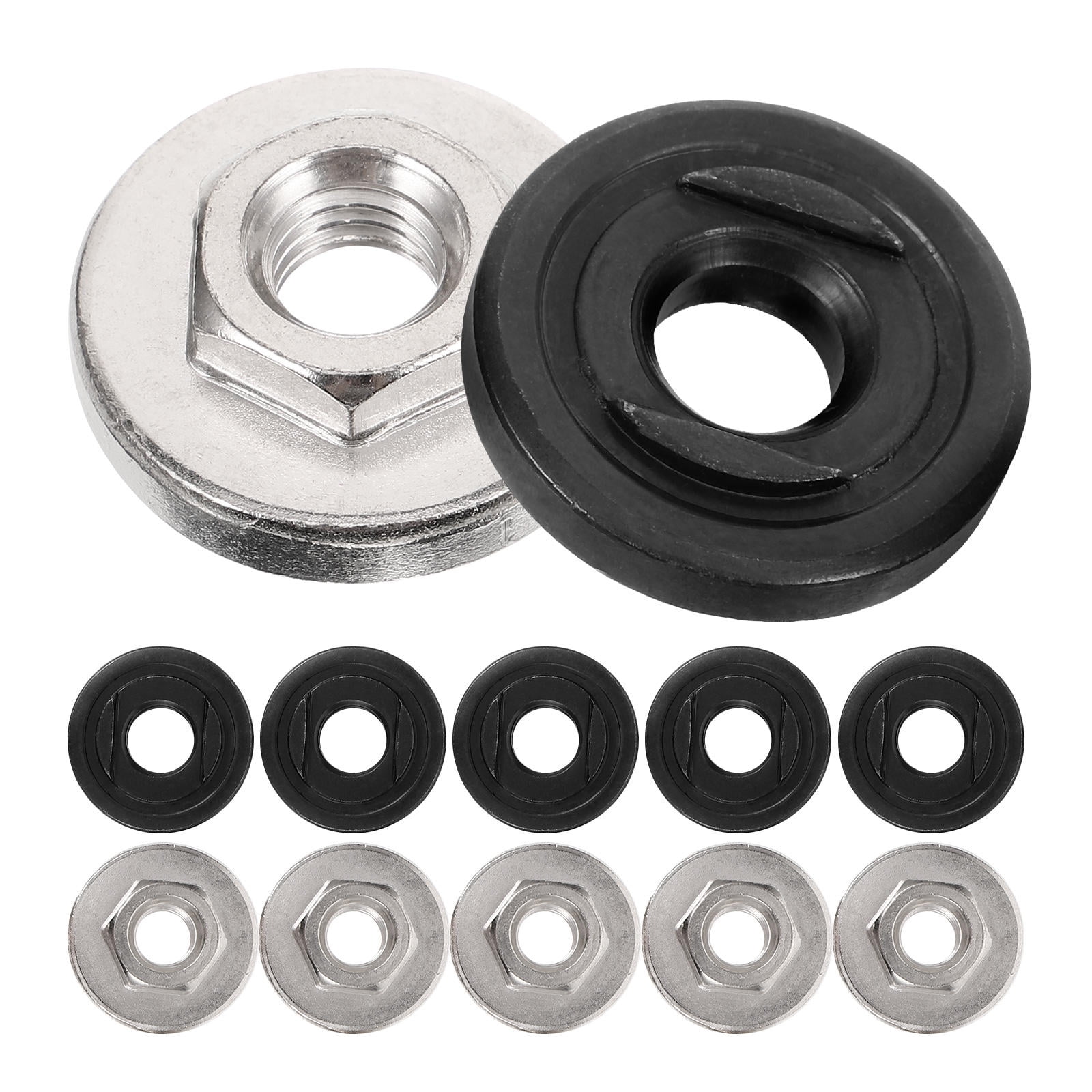 BESTYASH 6 Lower Pressure Plates Grinder Hexagonal Nut Metal Silver ...