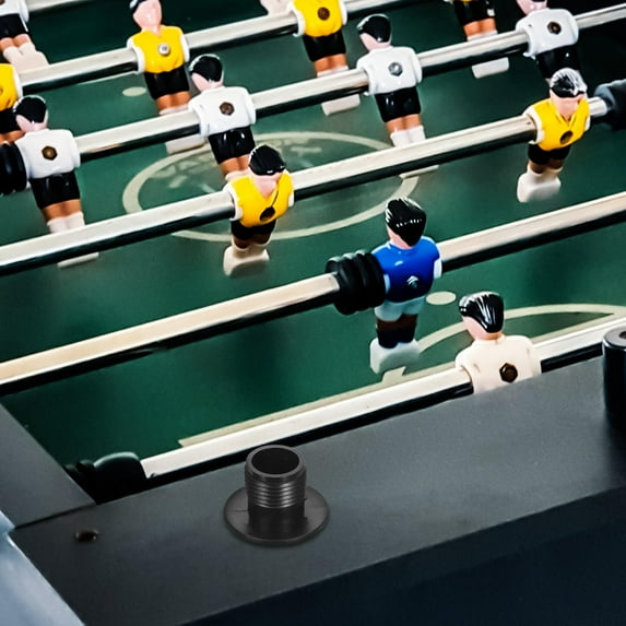 BESTYASH 6 Pairs Foosball Table Replacement Rod Bearings Black Plastic ...