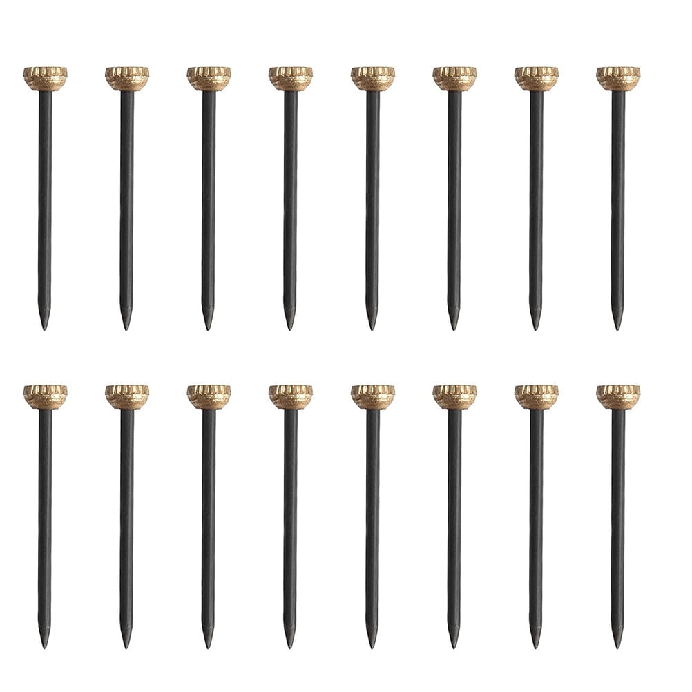 BESTYASH 60Pcs Small Picture Hanging Nails Black for Home Office Wall ...