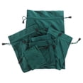 BESTYASH 6-Pack Dark Green Drawstring Pouches Soft Lint Fabric Storage ...