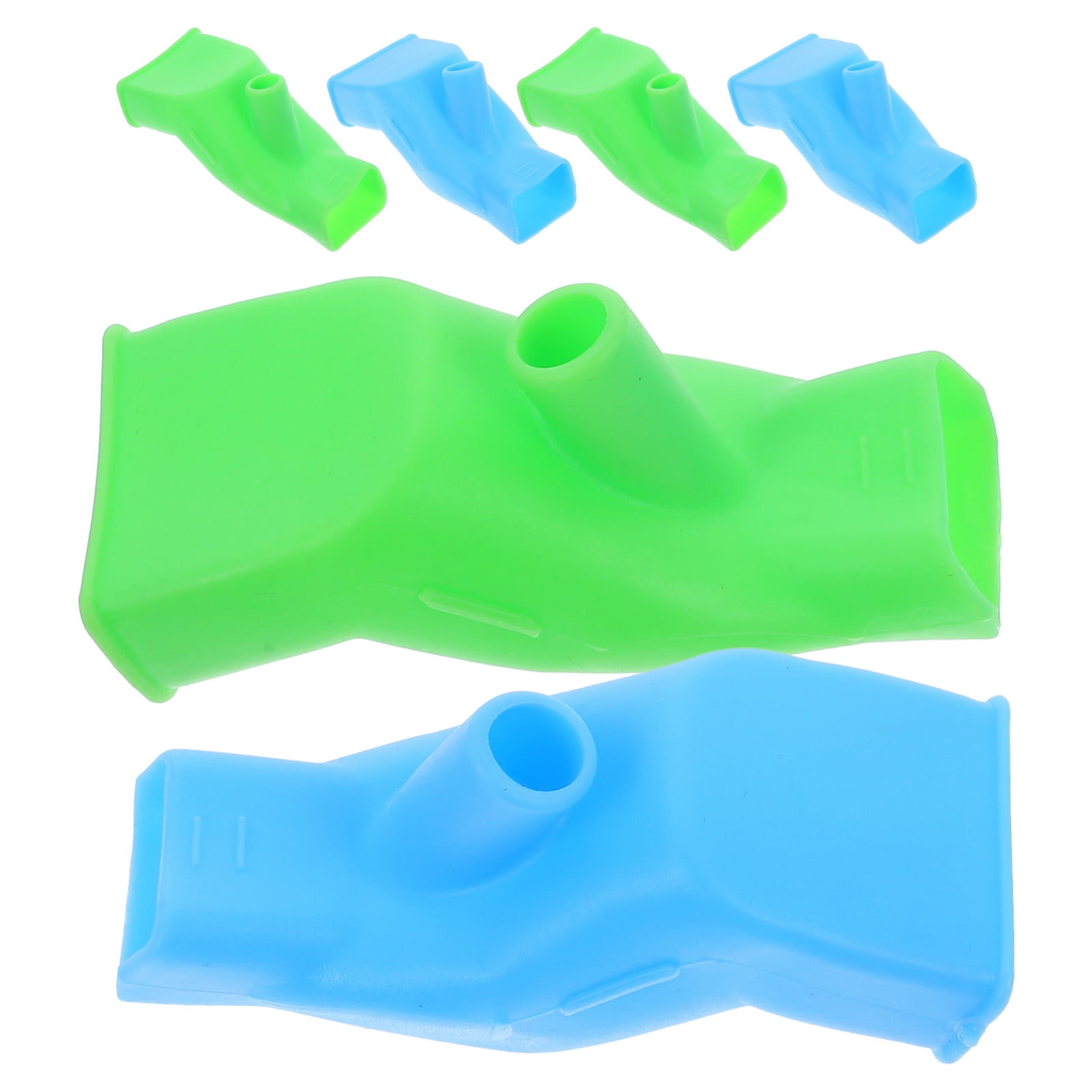 BESTYASH 6-Pack Flexible Silicone Faucet Sprayer Handle Extenders for ...