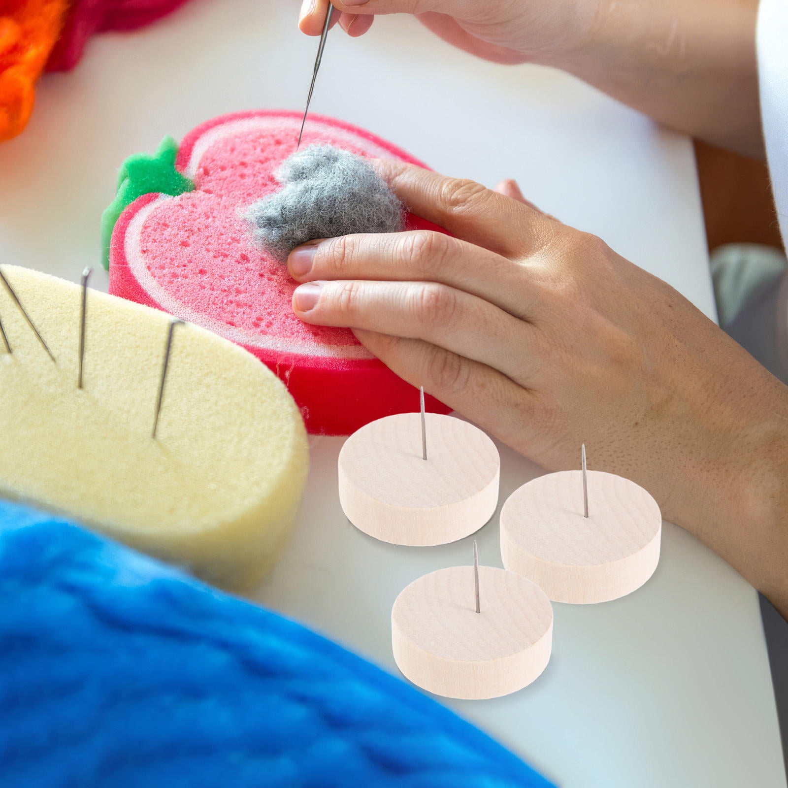 BESTYASH 6Pcs Showcase Dolls Wooden Stand for Small Objects and DIY ...