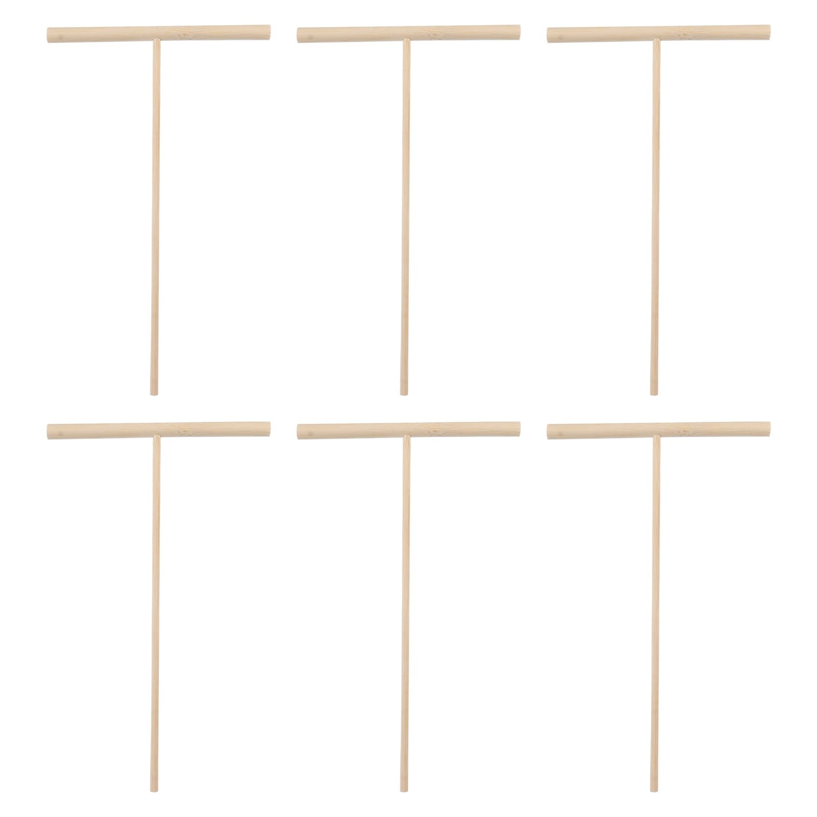 BESTYASH 6Pcs Small Hand Rake Bamboo Garden Tools for Creating Patterns ...