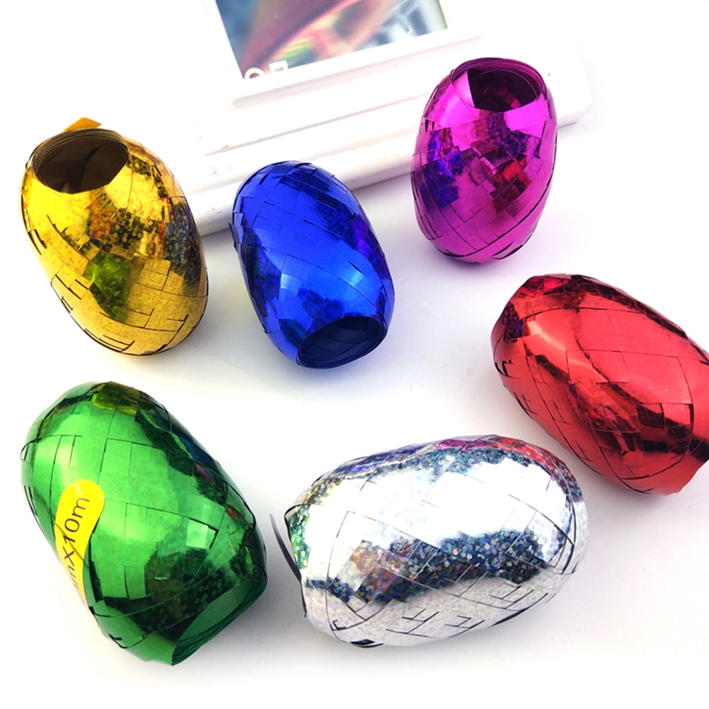 BESTYASH 6Pcs Sturdy Assorted Color Balloon Ribbon Curling String for ...