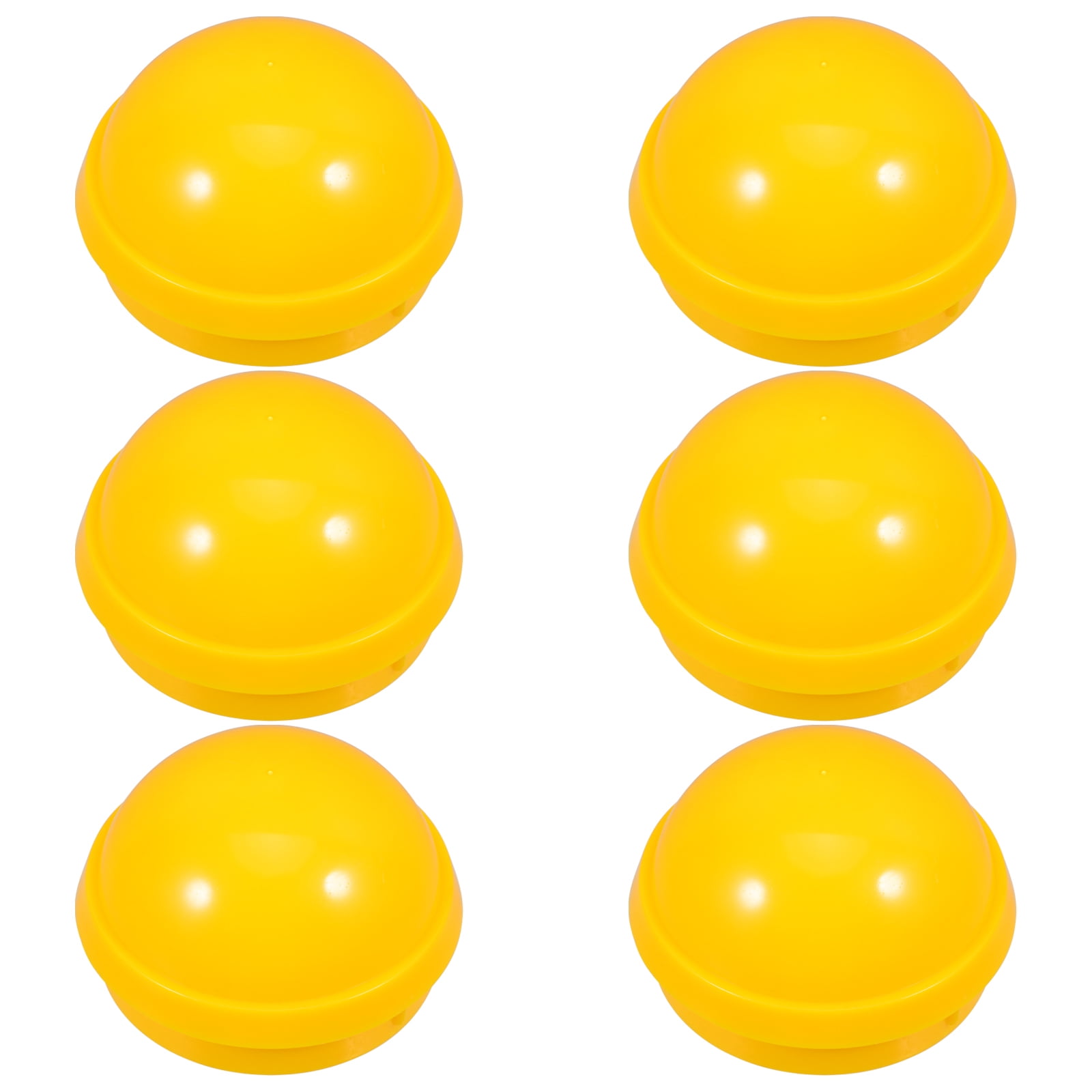 BESTYASH 6Pcs Yellow Plastic Pipe Protective Caps for Furniture and ...
