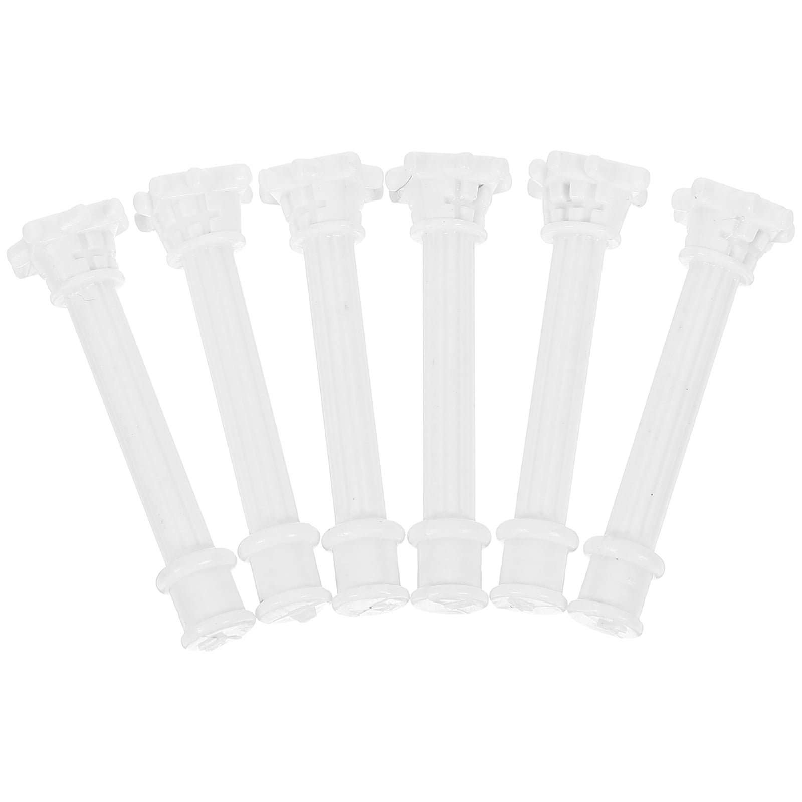 BESTYASH 6pcs Greek Statue Column Mini Roman Pillar White ABS for ...
