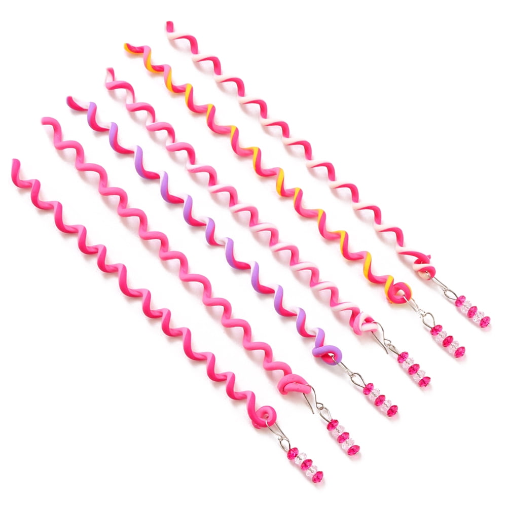 BESTYASH 6pcs Hair Accessories for Toddler Girls Polymer Clay Braiding ...