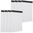 BESTYASH 8Pcs A5 Notepad White Pocket Size Paper Notepad Portable Memo ...