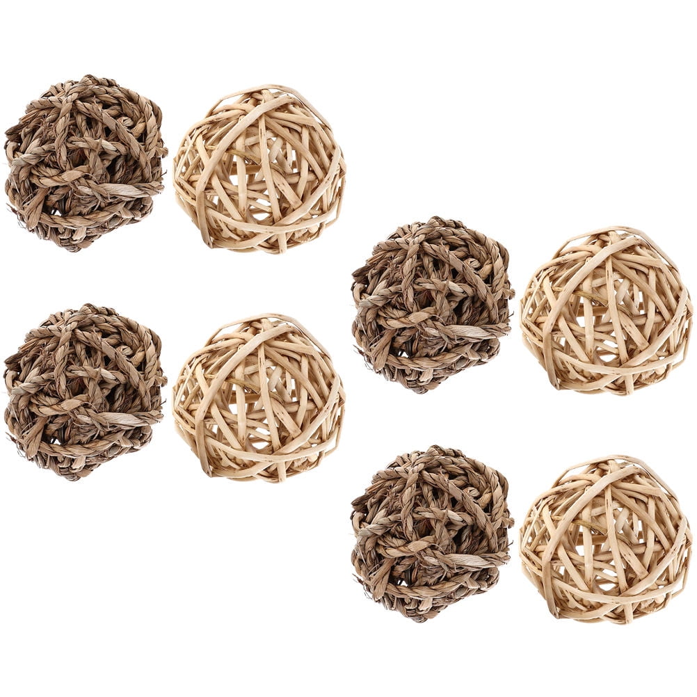 BESTYASH 8-Piece Small Animal Chew Straw Assorted Colors for Outdoor ...