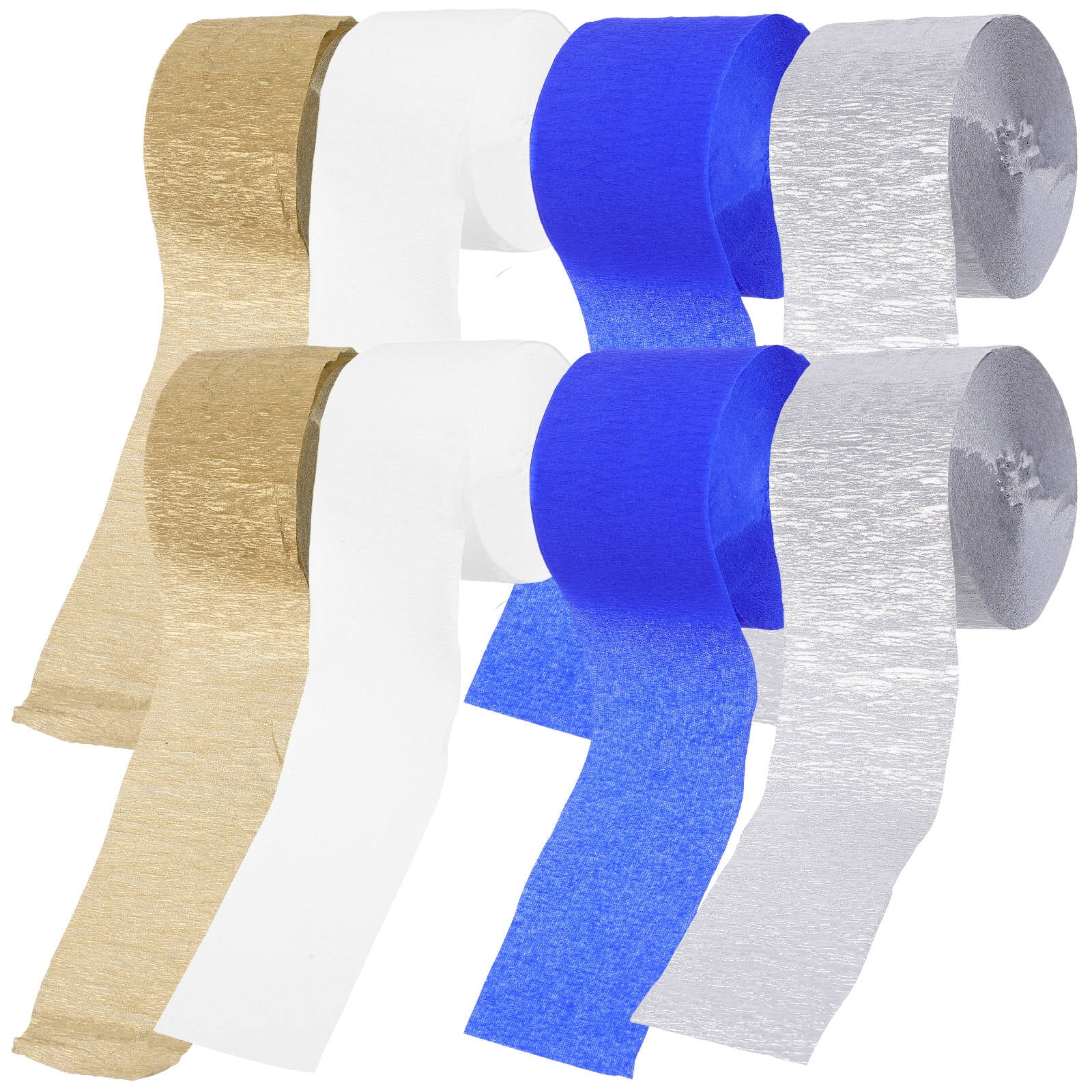 BESTYASH 8Pcs Colored Crepe Streamers Party Supplies Multi Function ...