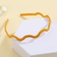 BESTYASH 8Pcs Plastic Hair Band Wave Shape Unbreakable Hair Hoop for ...