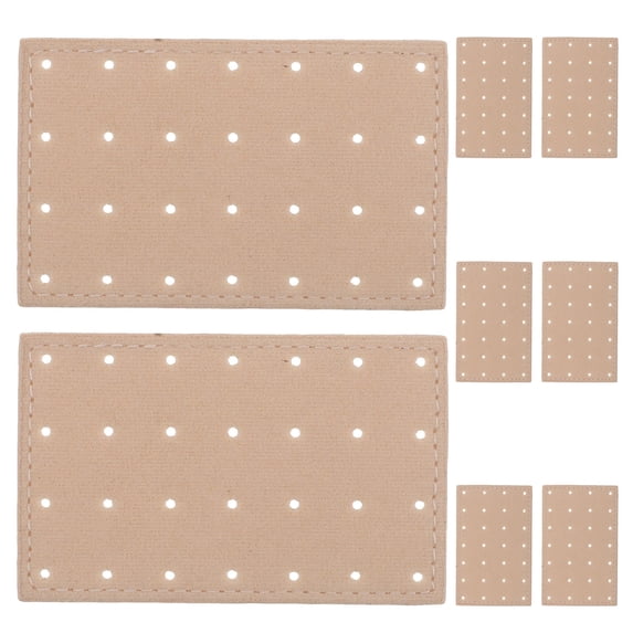 BESTYASH 8Pcs Portable Light Yellow Earring Storage Board Organizer ...