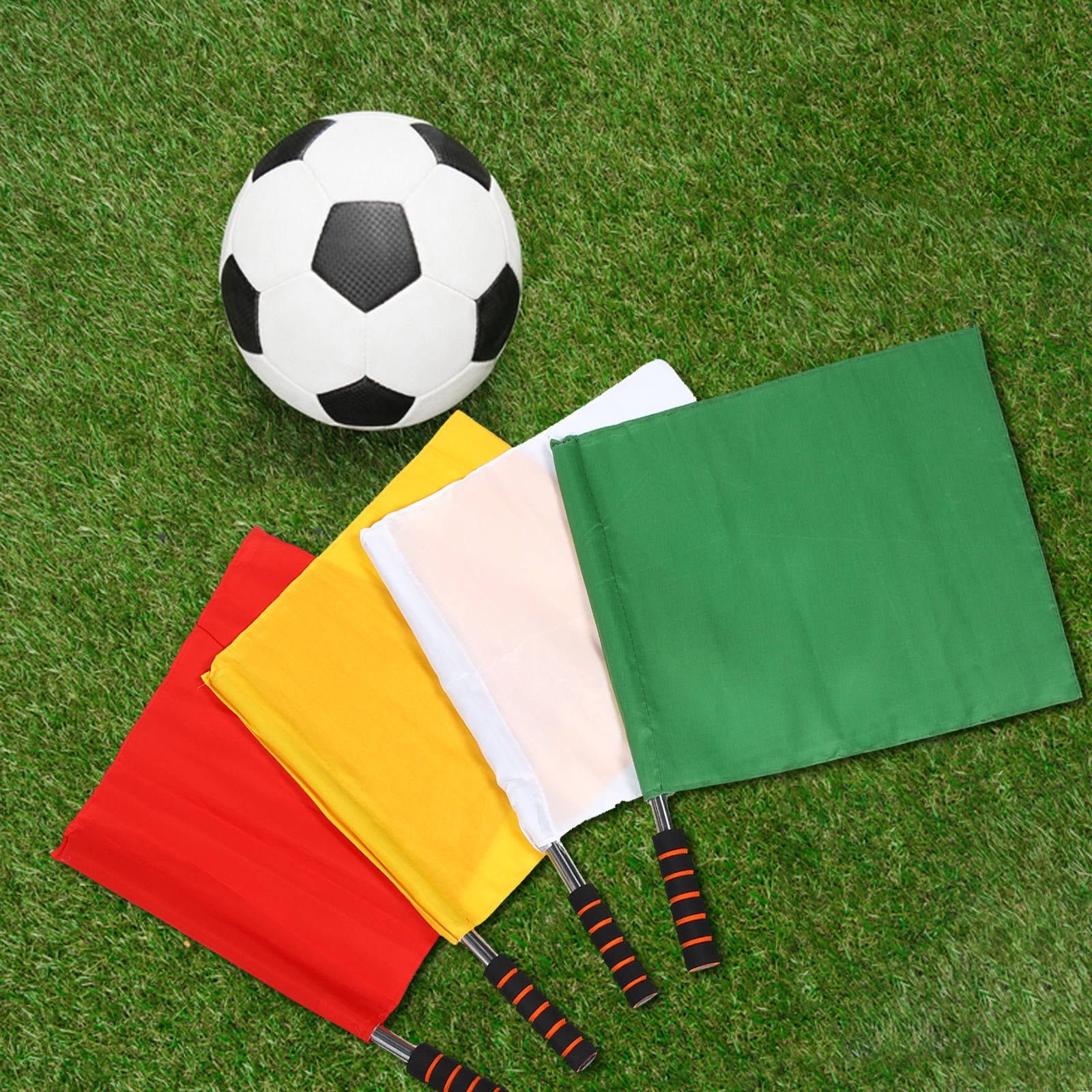 BESTYASH 8Pcs Referee Handheld Signal Flags Assorted Colors for ...