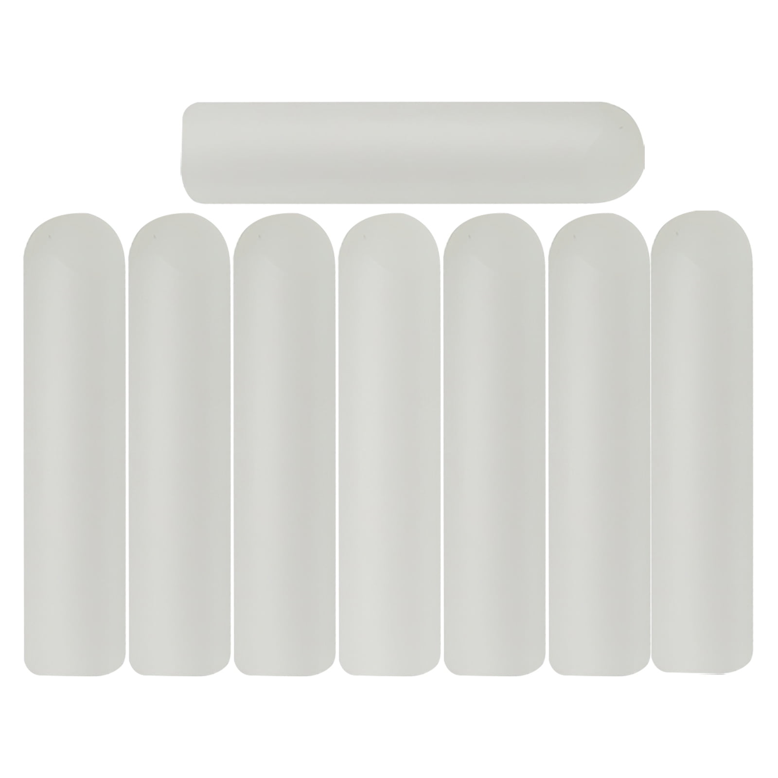 BESTYASH 8Pcs White Shoelace End Caps Plastic Aglets DIY Shoe Lace ...