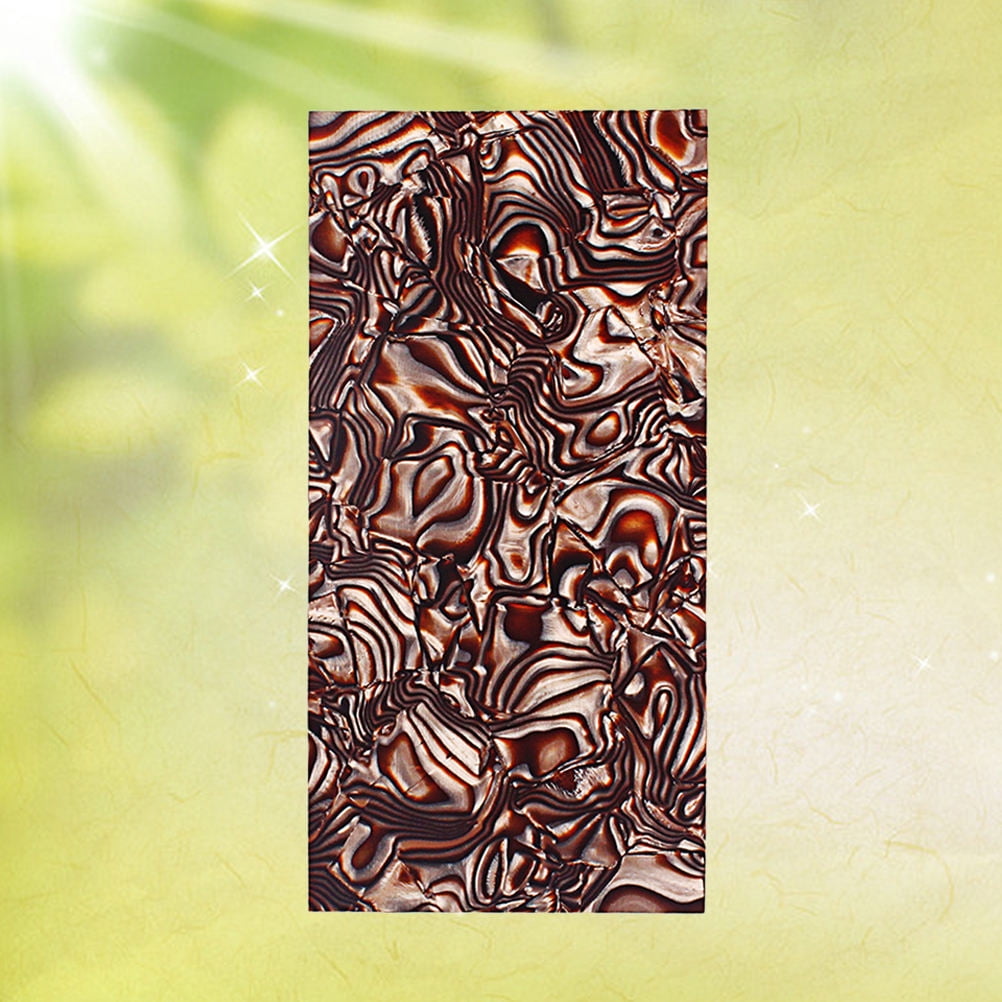 BESTYASH Acoustic Guitar Pickguard Material in Coffee Color Wear ...