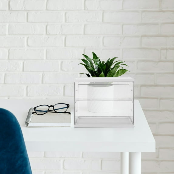 BESTYASH Clear Acrylic Figure Display Case for Miniatures Dustproof ...