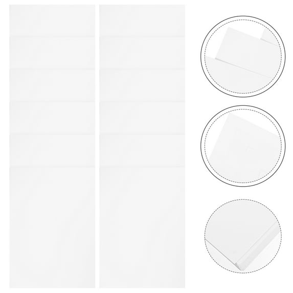 BESTYASH Adhesive Matte White Sticker Paper for Printing Labels with ...