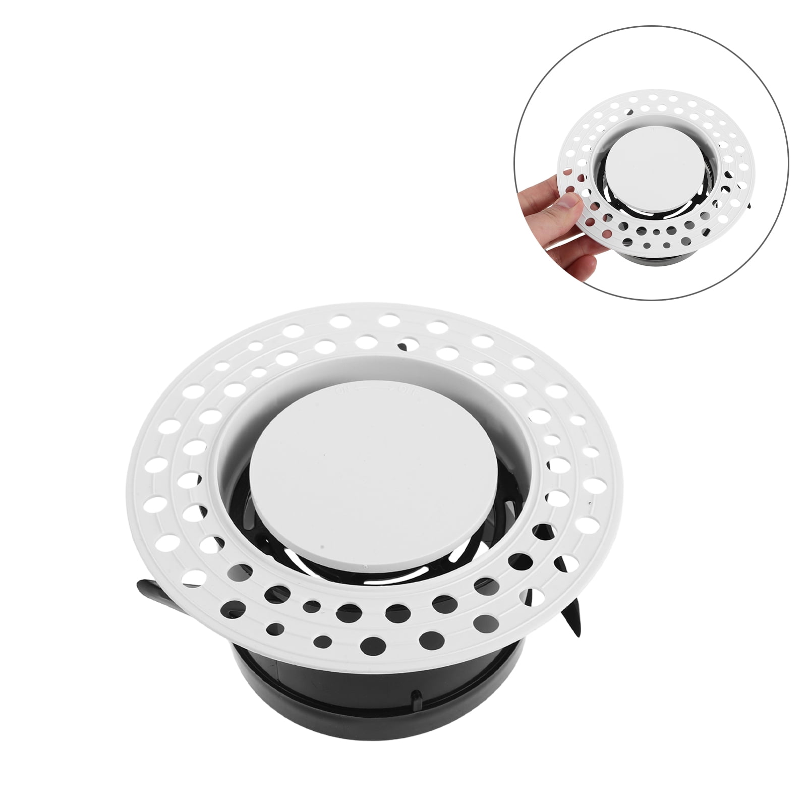 BESTYASH Whisper Quiet Round Ac Vent Outlet Vent Cover for Living Room ...